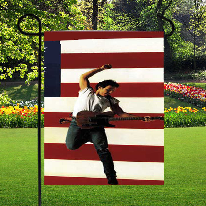 Bruce Springsteen Jump Flag Garden Flag Flags Lawn - Love Art USA